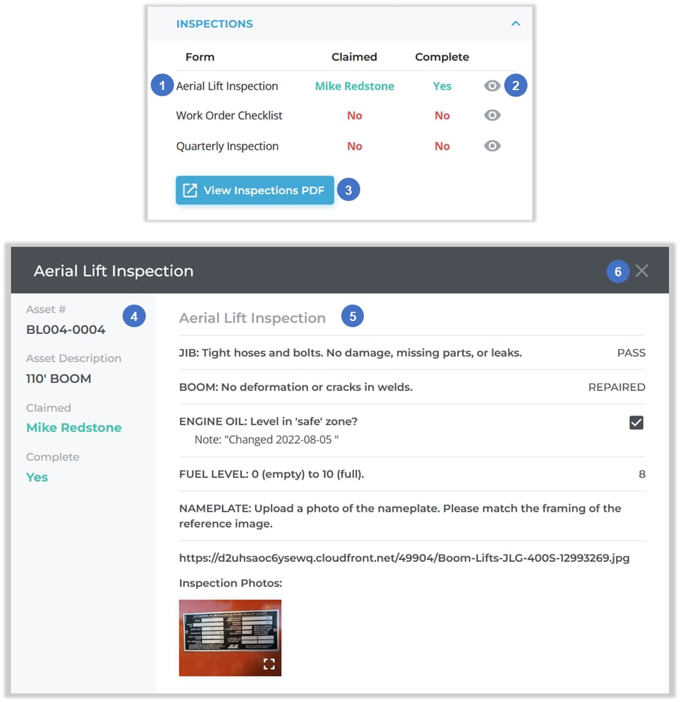 View and Edit a Work Order in Texada Web