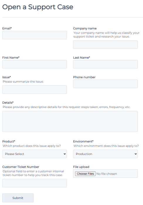 Texada Support Portal User Guide